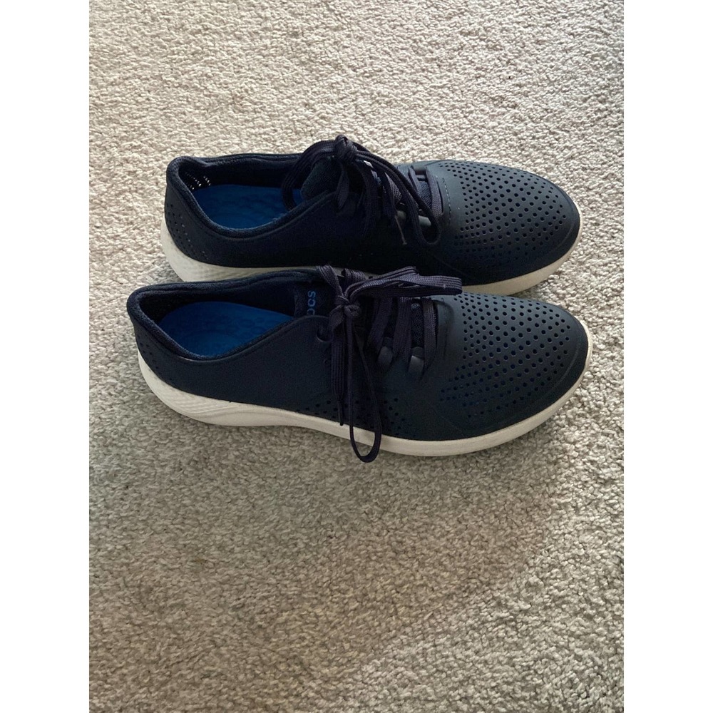 Crocs Literide Sneakers Lace Up Mens 10 - Gem